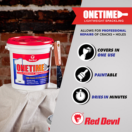 Onetime® Spackling Quart Tub