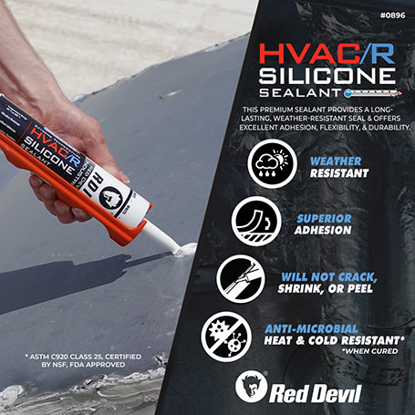 HVAC Caulk Extreme Temperature Silicone