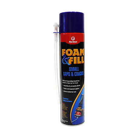 Foam & Fill® Small Gaps & Cracks Expanding Polyurethane Sealant
