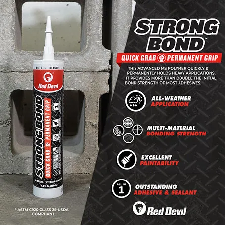 Strong Bond™ Heavy-Duty Adhesive & Sealant