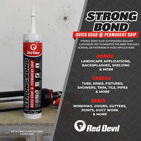 Strong Bond™ Heavy-Duty Adhesive & Sealant