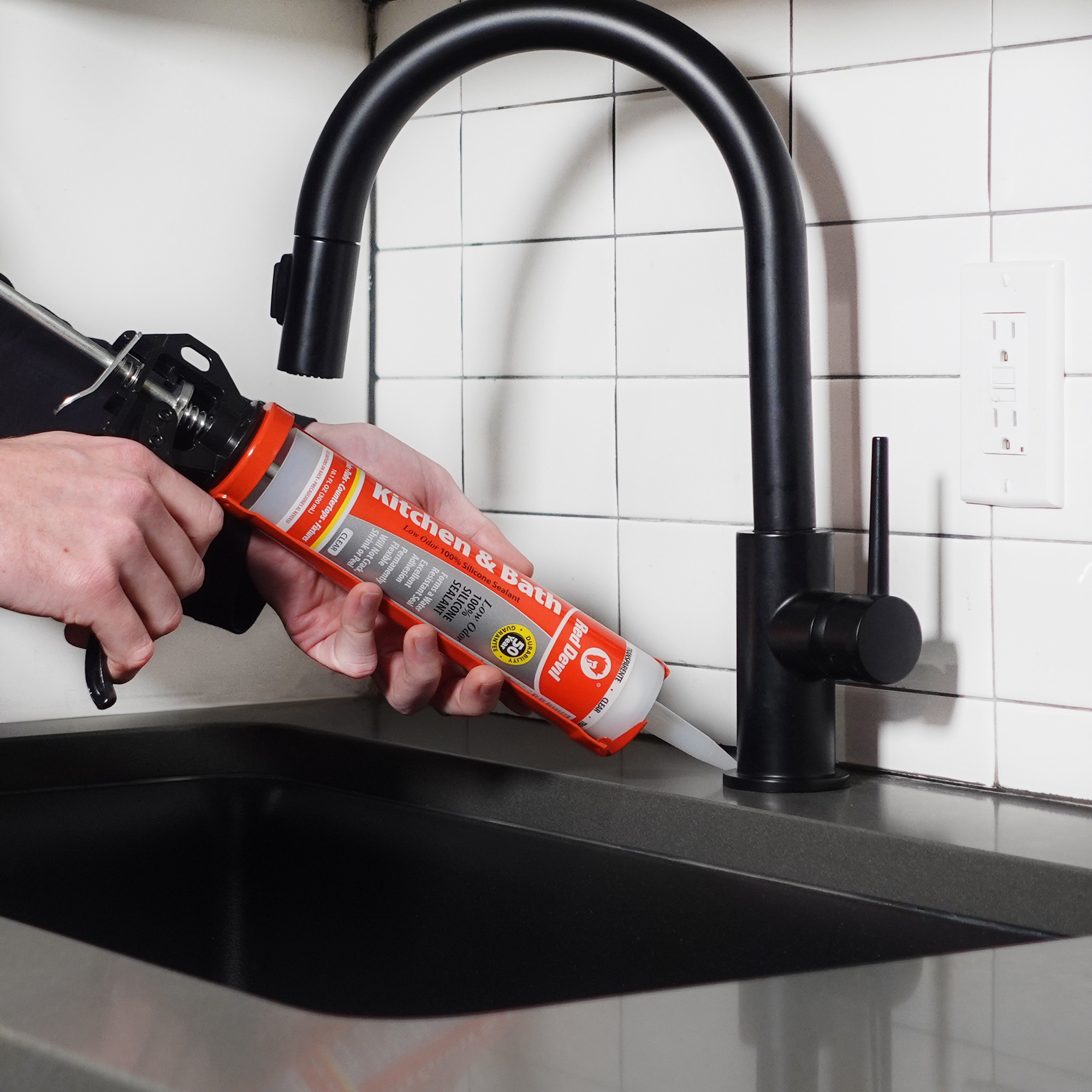 Kitchen & Bath Low-Odor Silicone Sealant