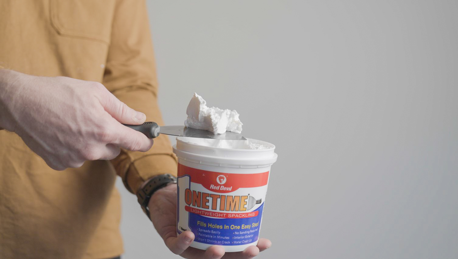 Onetime® Spackling Quart Tub