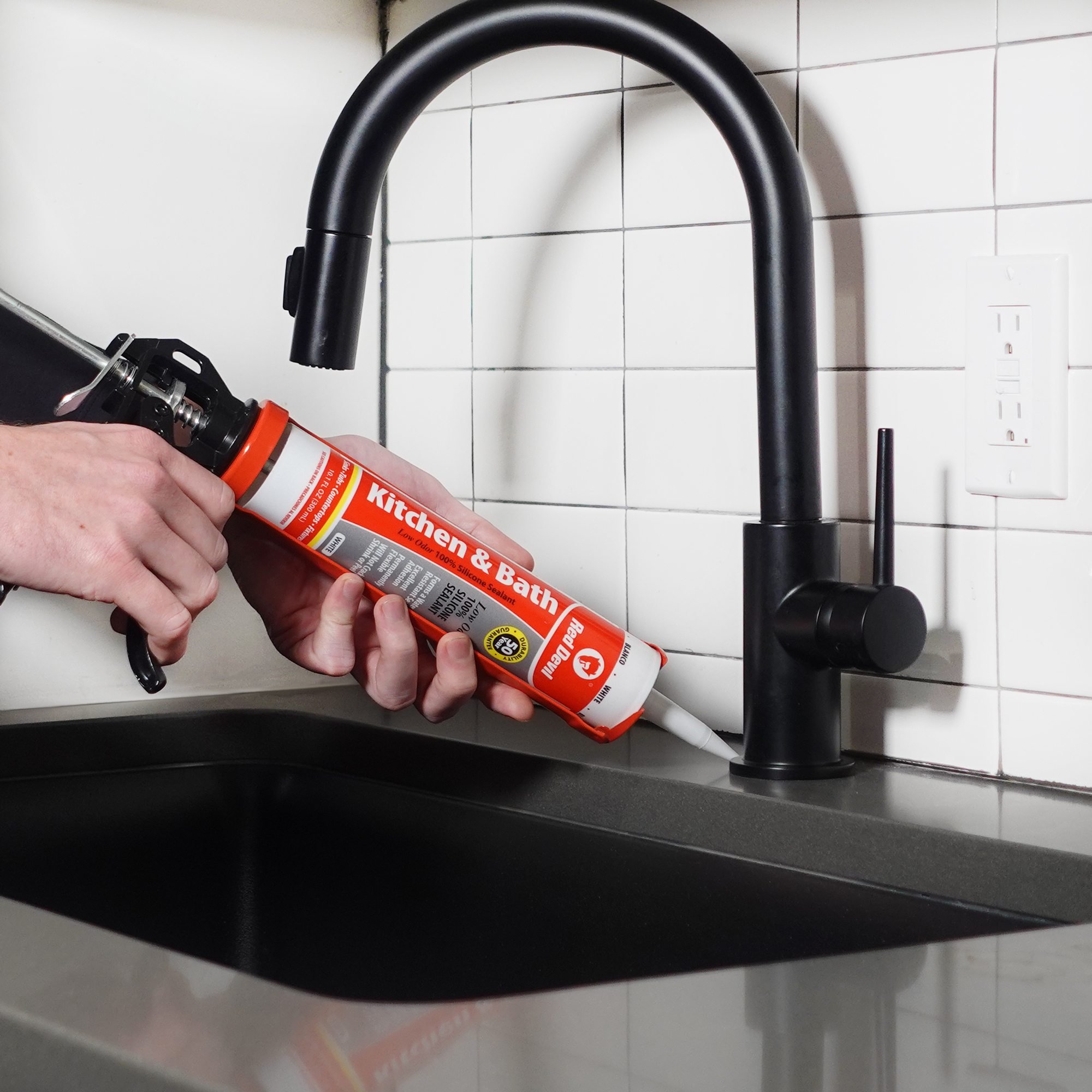 Kitchen & Bath Low-Odor Silicone Sealant