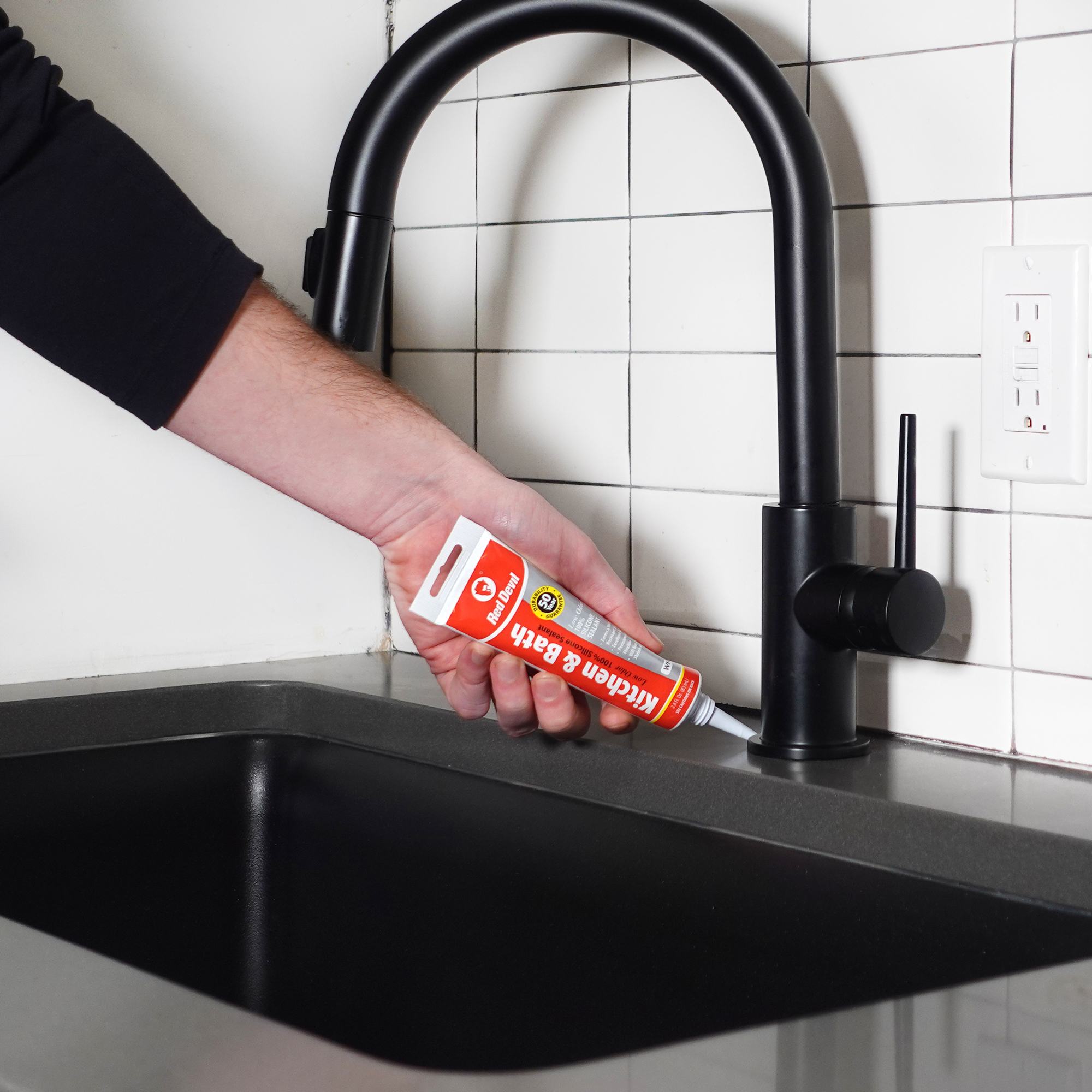 Kitchen & Bath Low-Odor Silicone Sealant