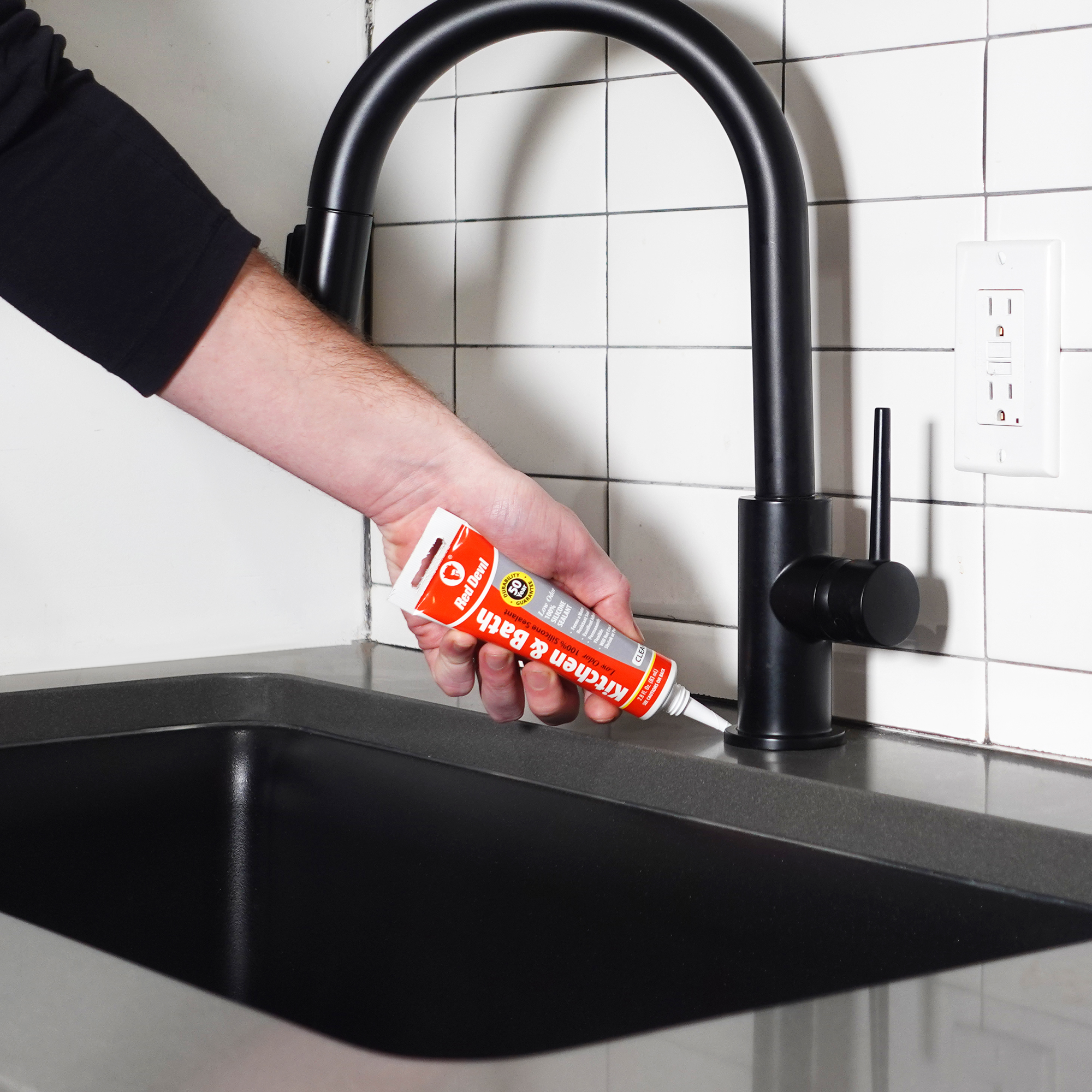 Kitchen & Bath Low-Odor Silicone Sealant