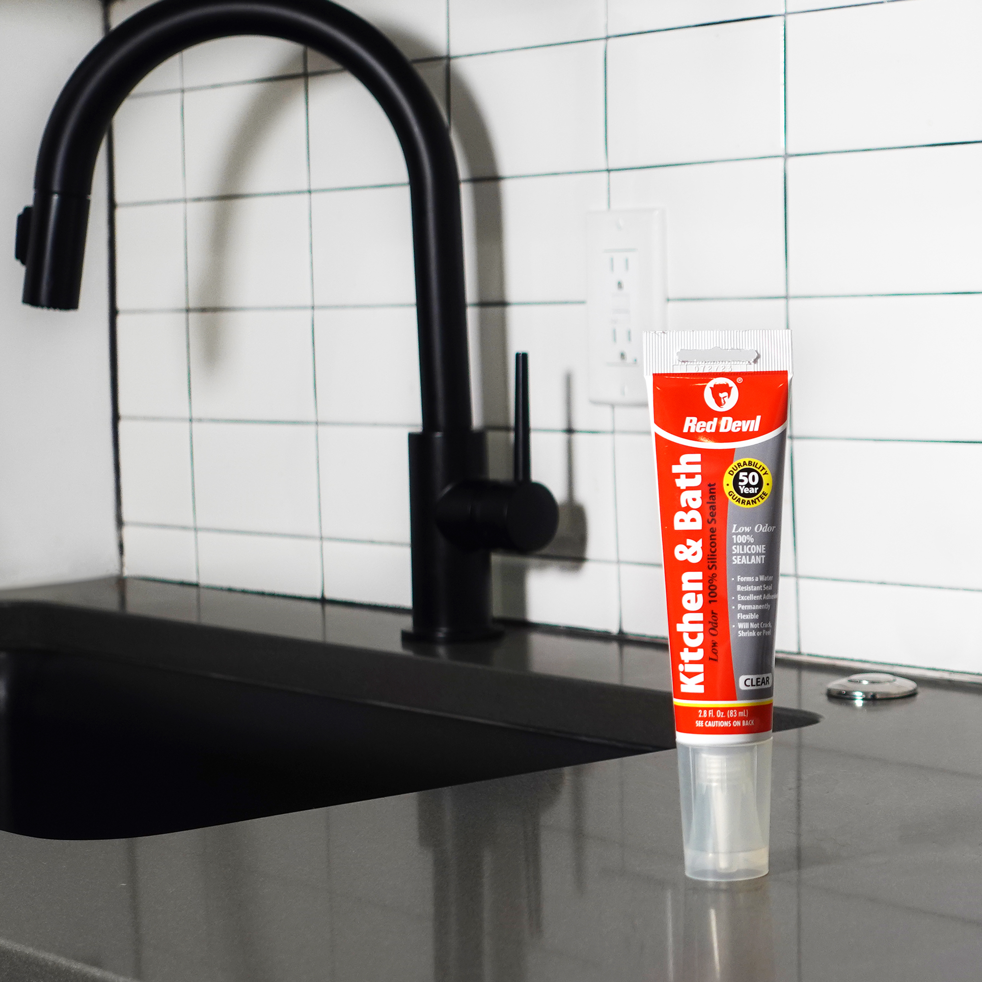 Kitchen & Bath Low-Odor Silicone Sealant