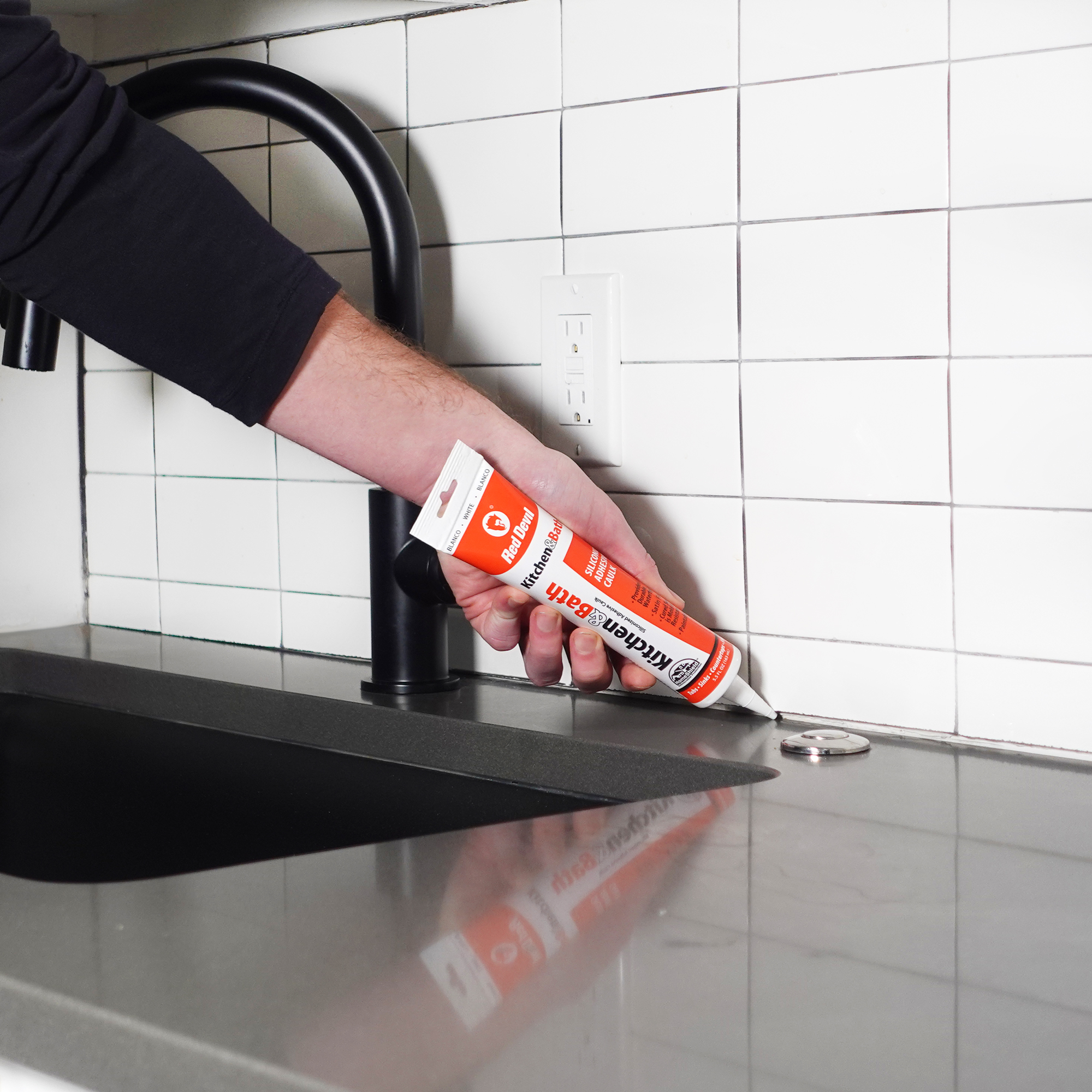 Kitchen & Bath Siliconized Acrylic Caulk