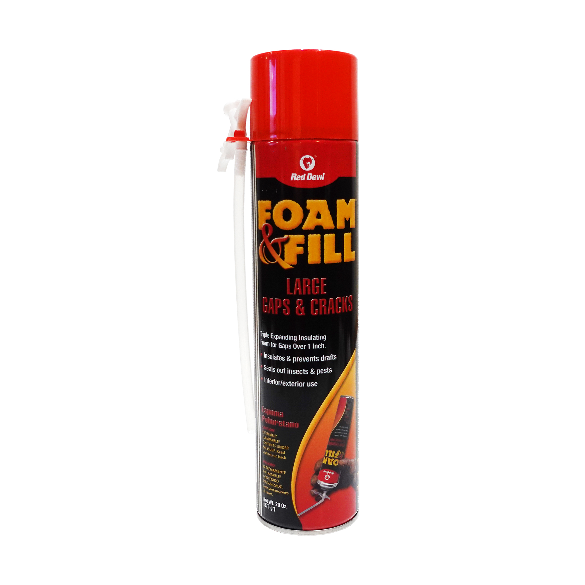 Foam & Fill® Large Gaps & Cracks Expanding Polyurethane Sealant